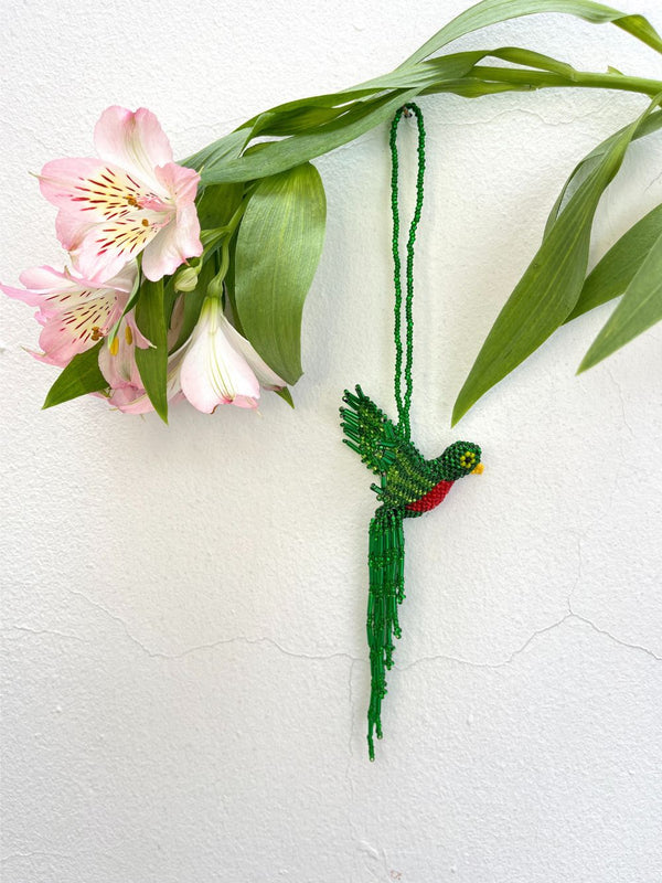 Beaded Bird Trio - Kakaw Designs