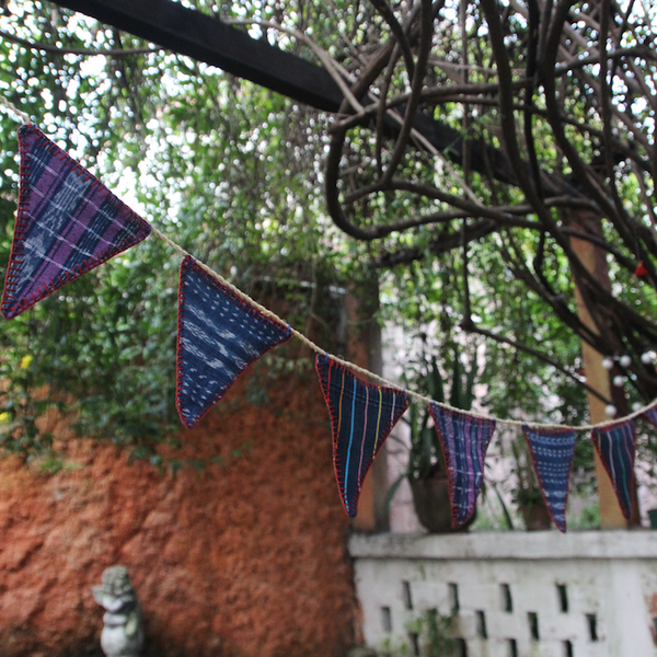String of Flags by Kakaw Designs