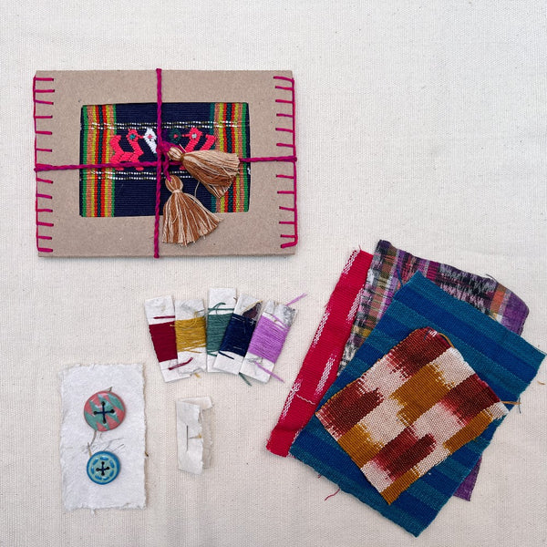 Brocaded Textile Mending Kit - Kakaw Designs